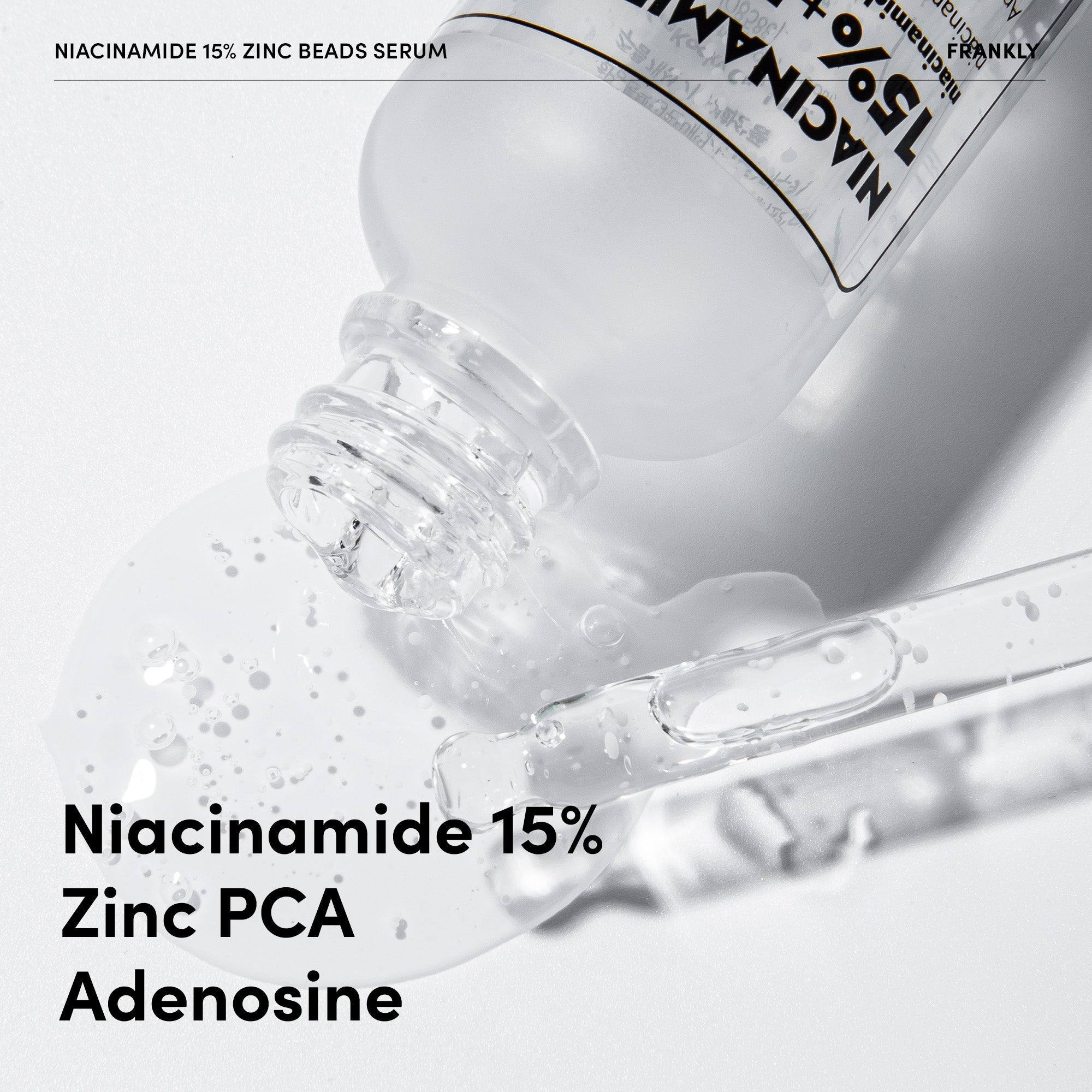 Niacinamide 15% + Zinc Beads Serum – Frankly Türkiye